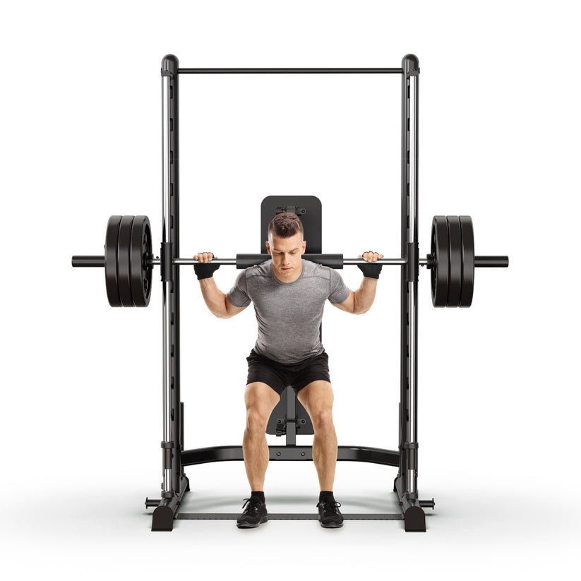 SCM-S1000DW SincMill squat rack for home gym bench press bar weight be