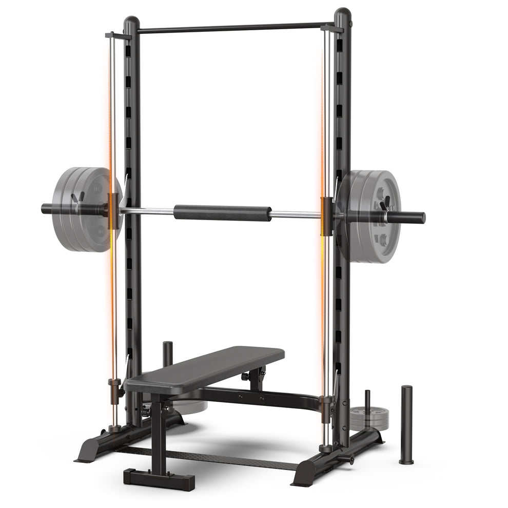 SCM-S1000DW SincMill squat rack for home gym bench press bar weight be